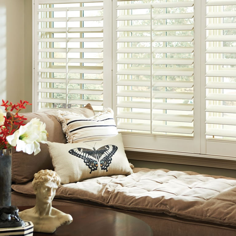Premium Bypass Sliding Poly Shutter from Direct Buy Blinds